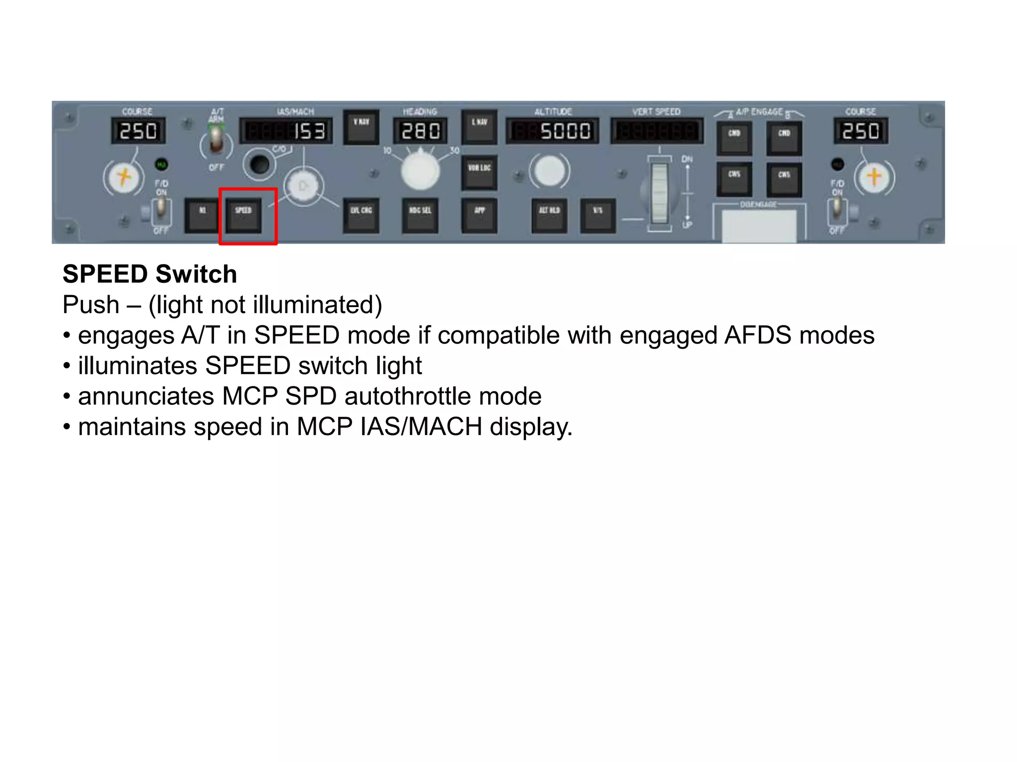 B737 NG Autoflight Part 1 | PPTX