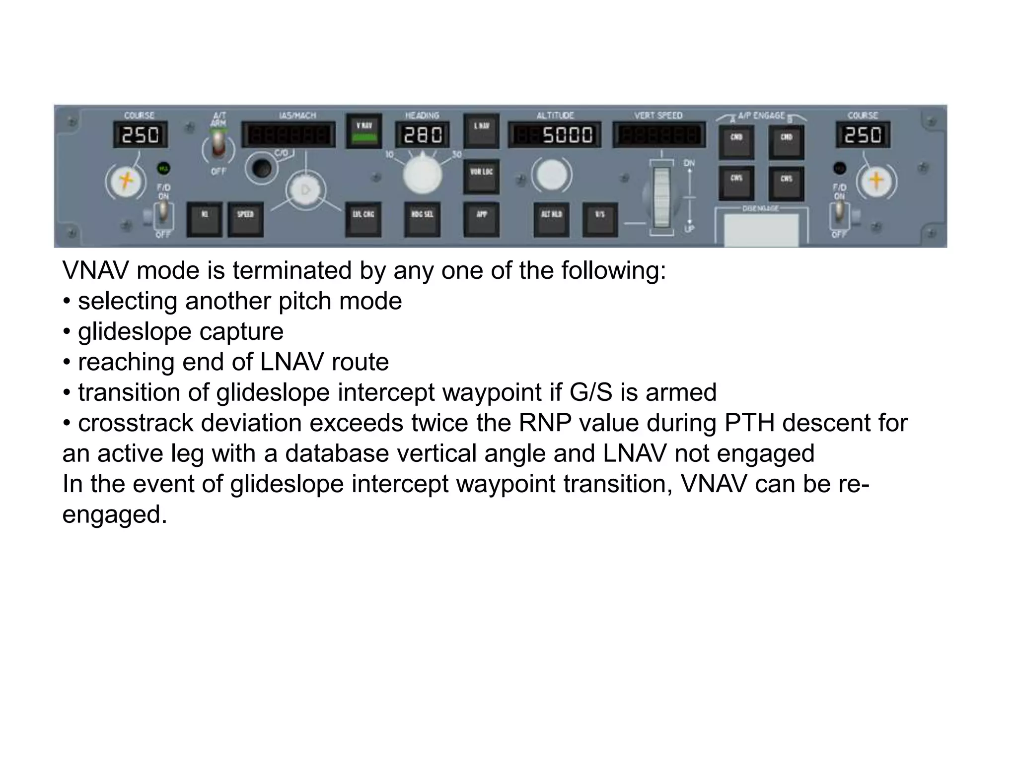 B737 NG Autoflight Part 1 | PPTX