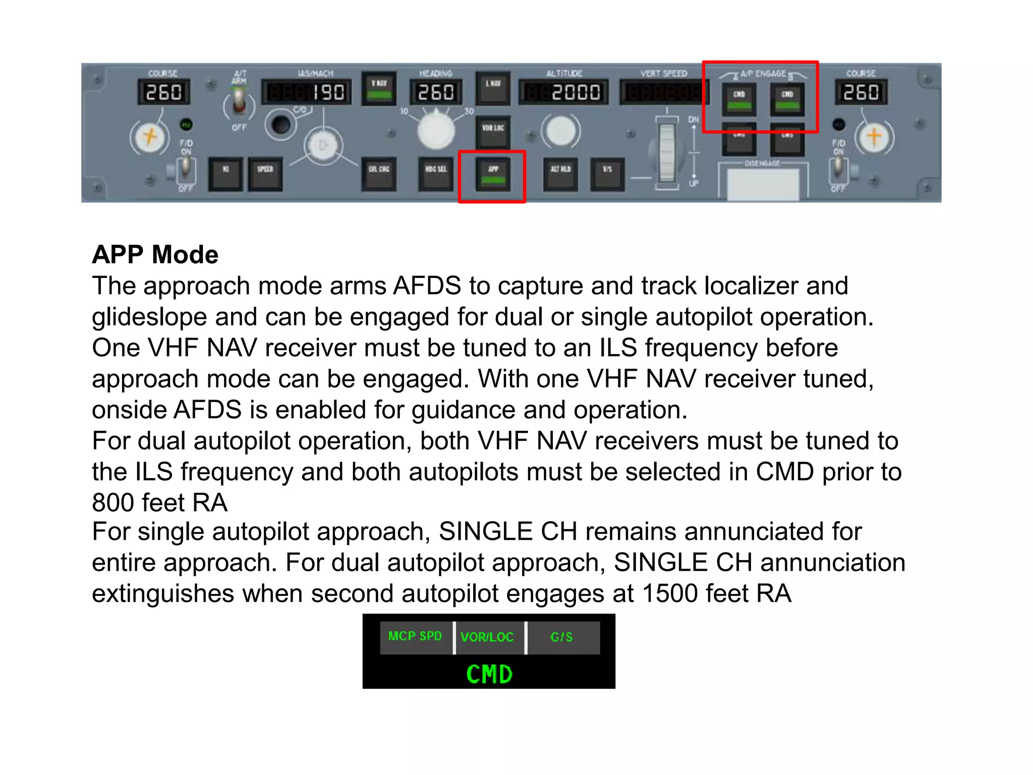 B737 NG Autoflight Part 1 | PPTX