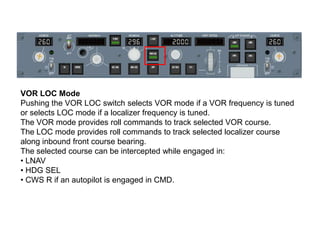 737 Autopilot Panel