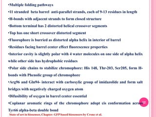 Autofluorscent protein based biosensor | PPT