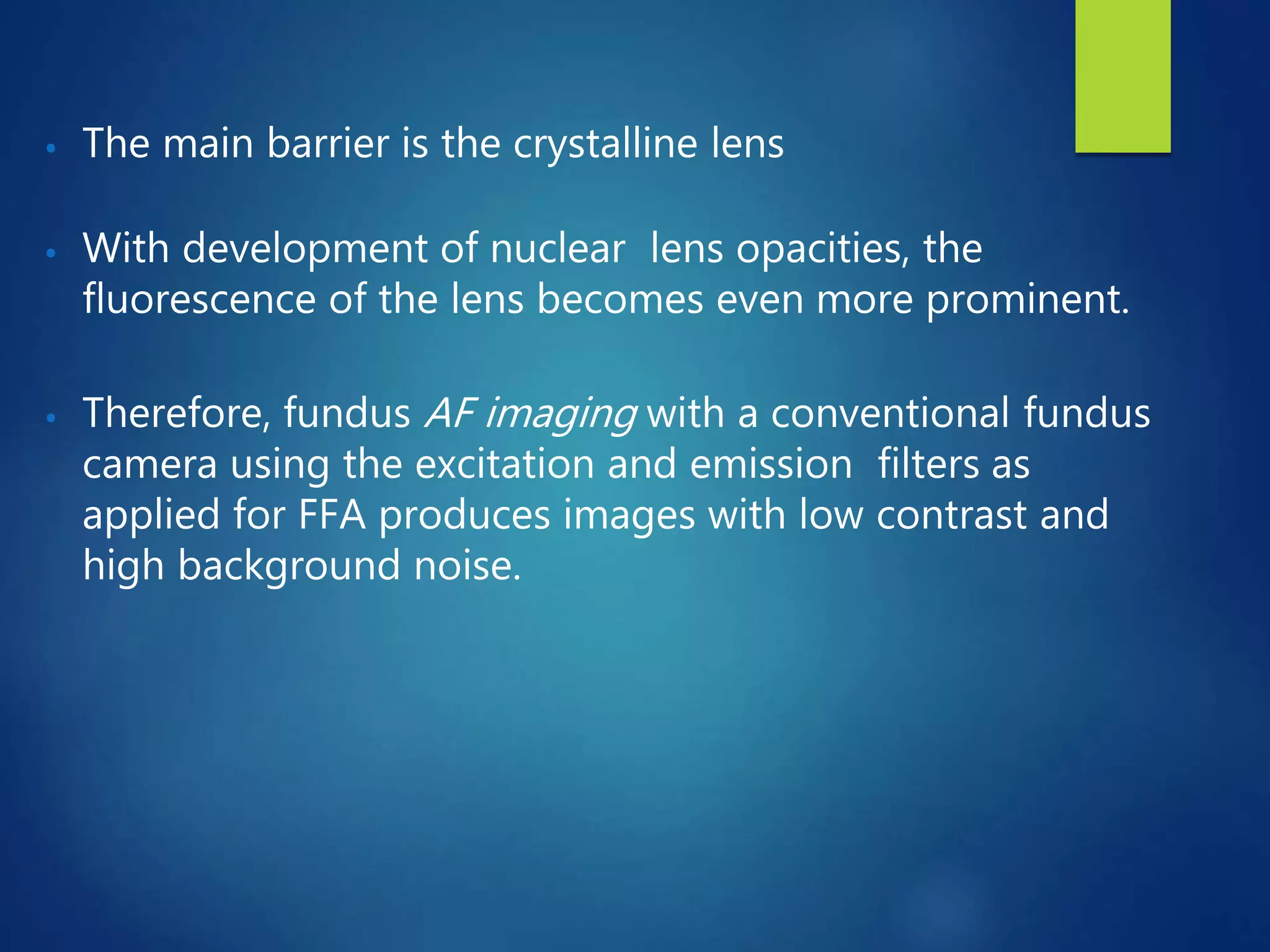 FUNDUS AUTOFLUORESCENCE | PPTX