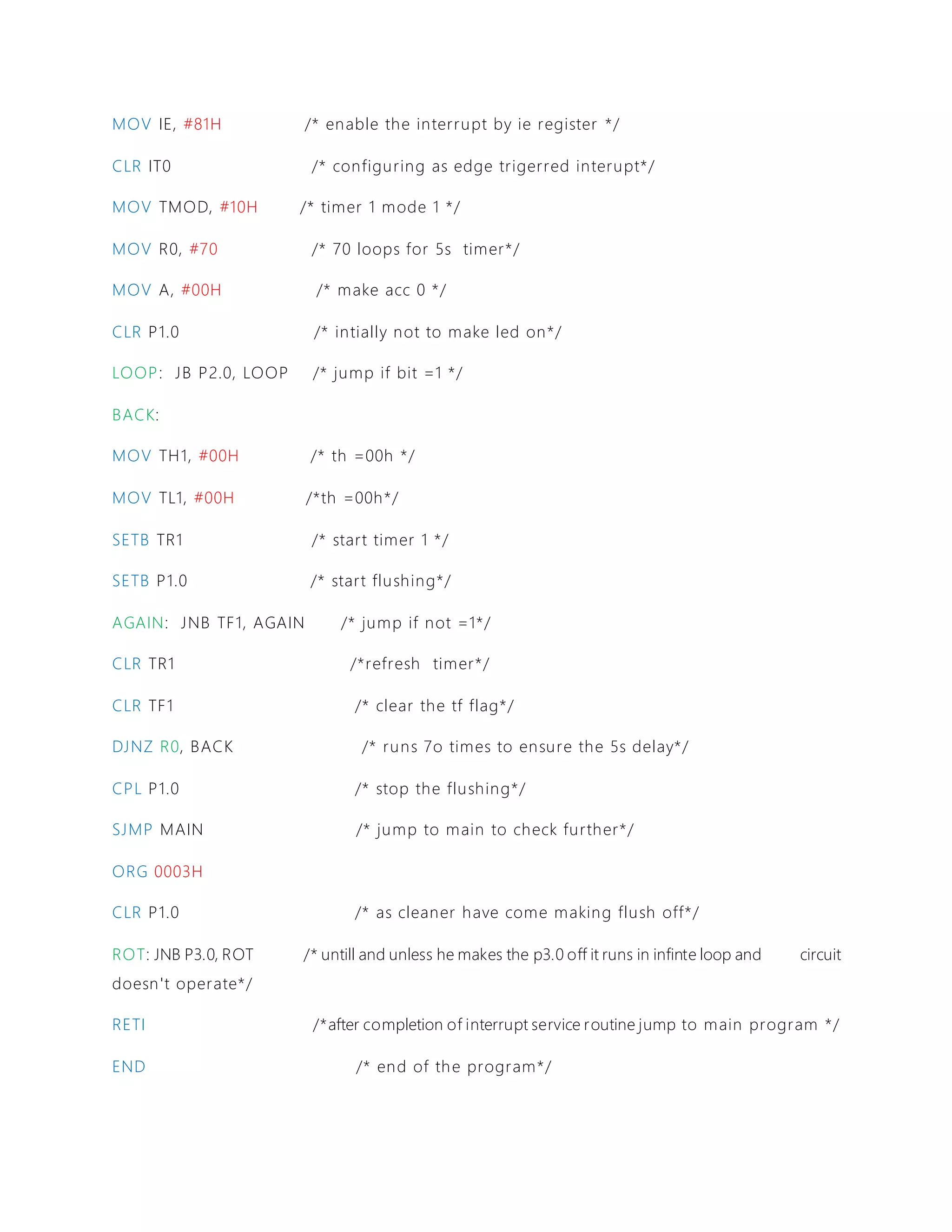 Automatic water flush system | DOCX