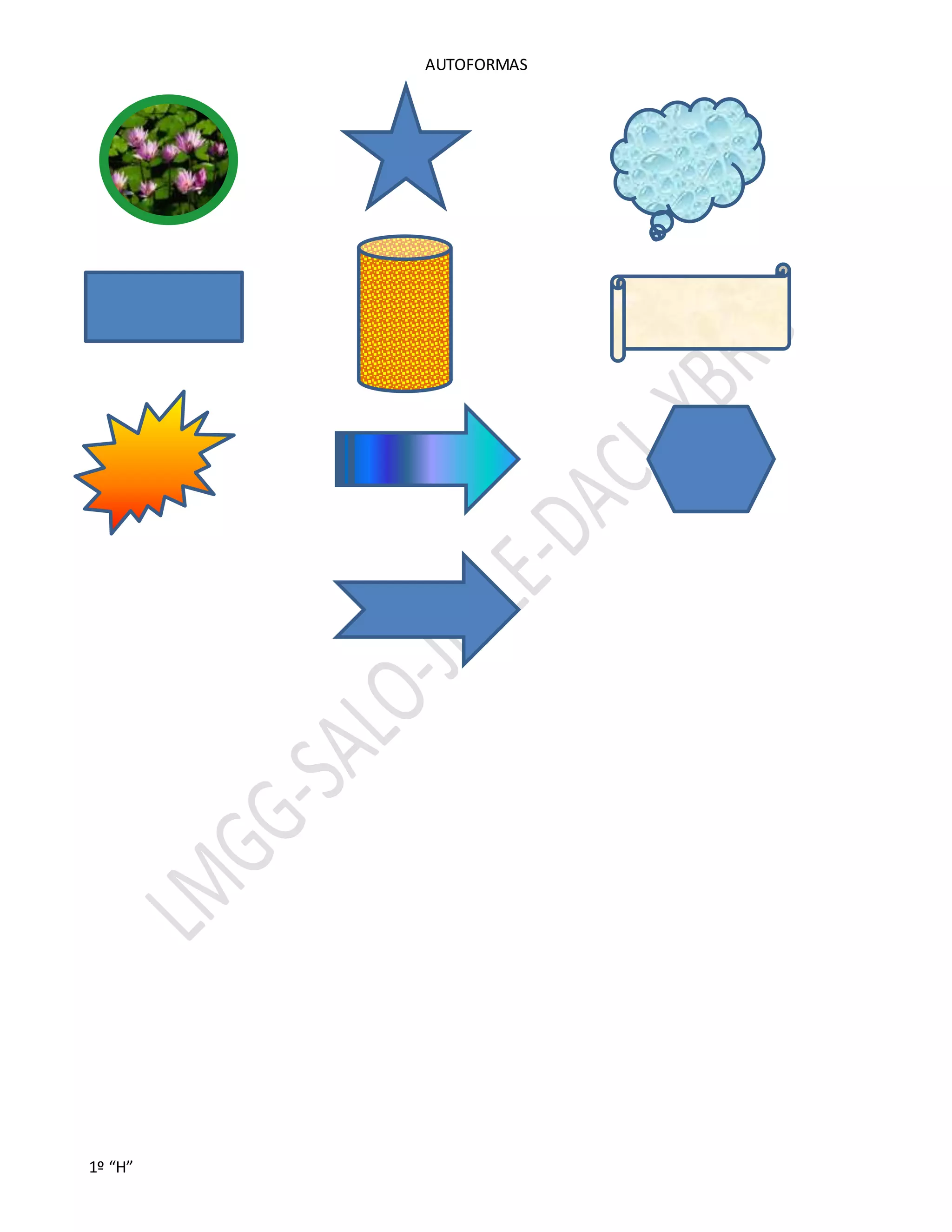 Autoformas 1 h lorena | DOCX