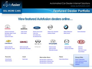 Autofusion Portfolio | PDF