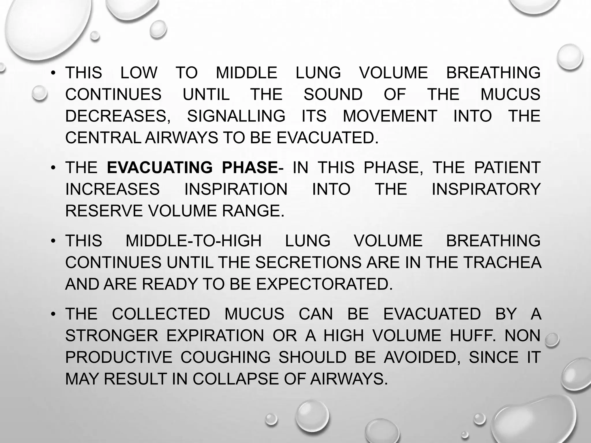 Autogenic drainage (AD) | PPTX