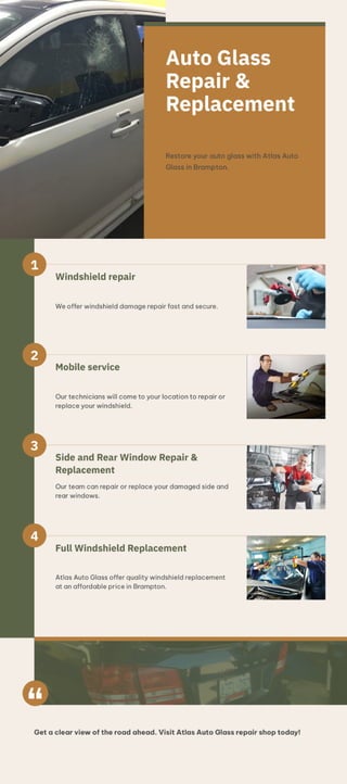 Auto Glass Repair Brampton: Atlas Auto Glass | PDF