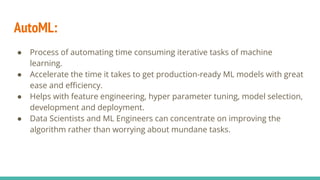 Survey Of AutoGL - First Dedicated framework for machine learning on Graphs | PPT