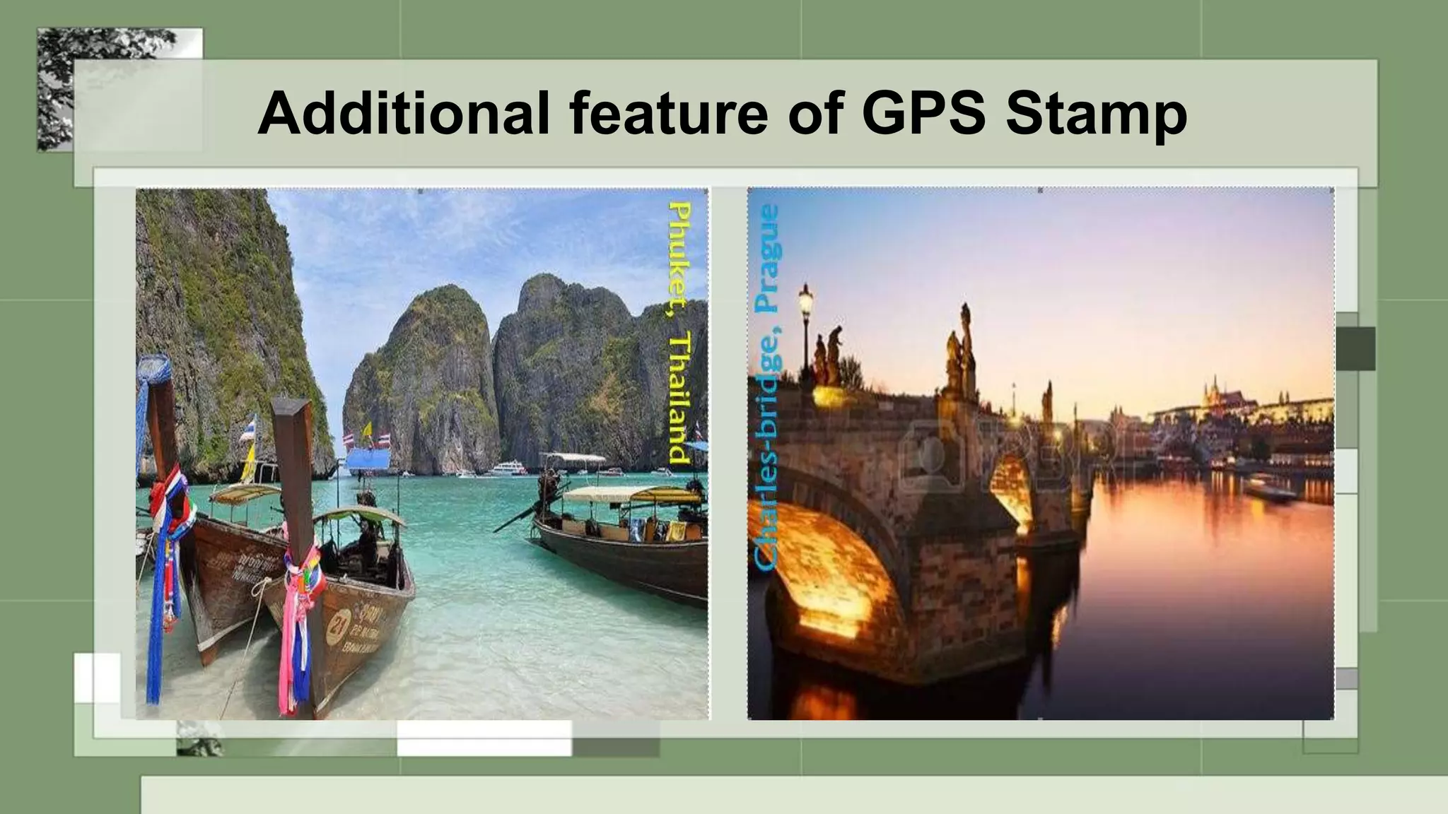 Auto gps stamp | PPT