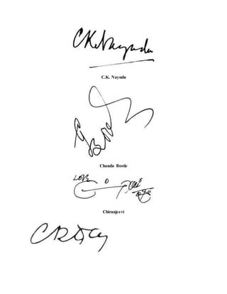 Autographs of indian | DOCX