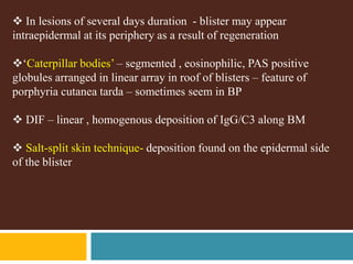 Autoimmune bullous lesions of skin | PPTX