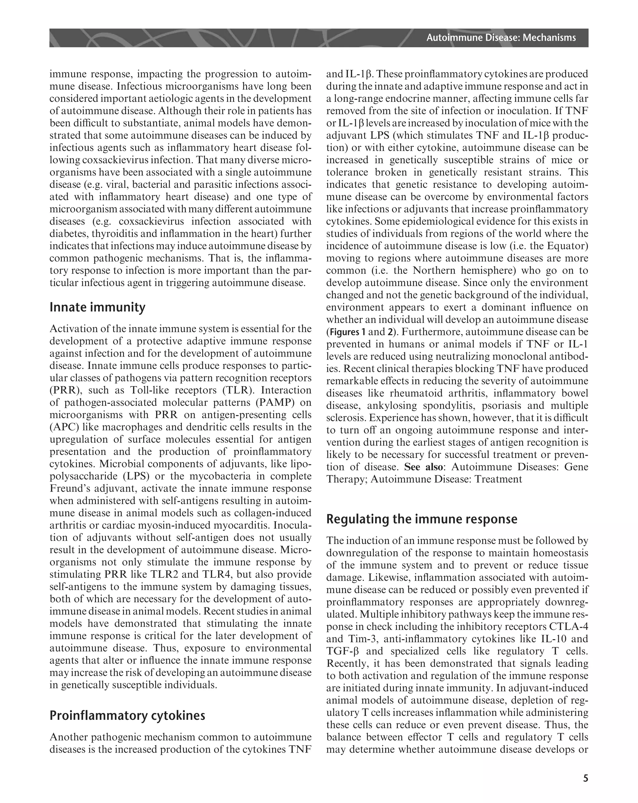 Autoimmune disease mechanisms | PDF