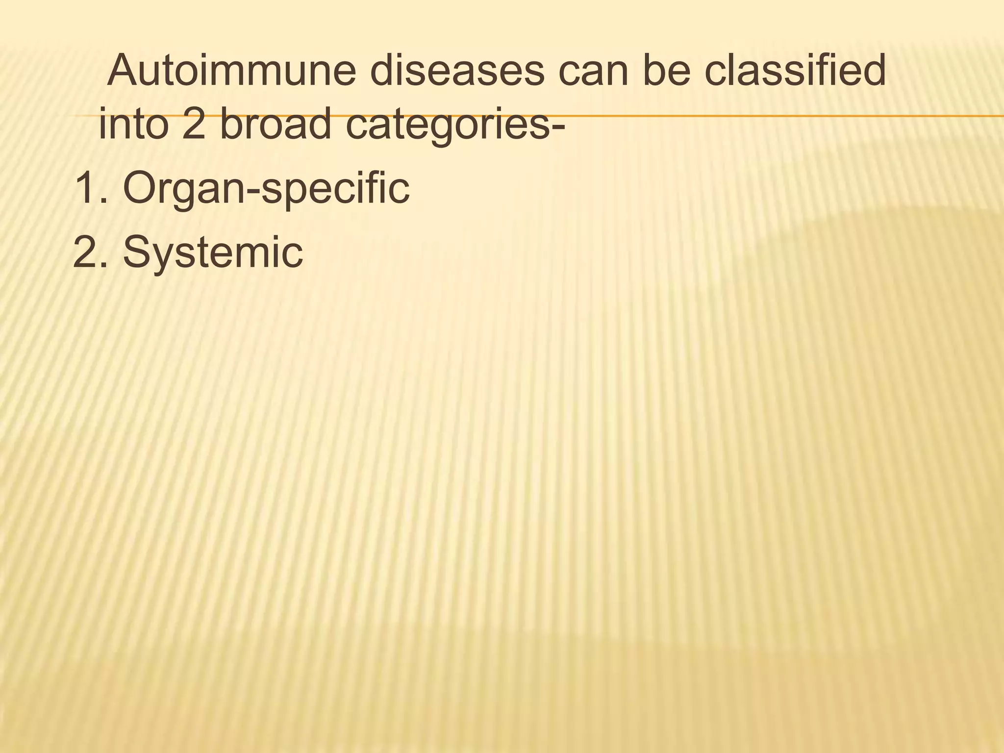 Autoimmune diseases | PPTX