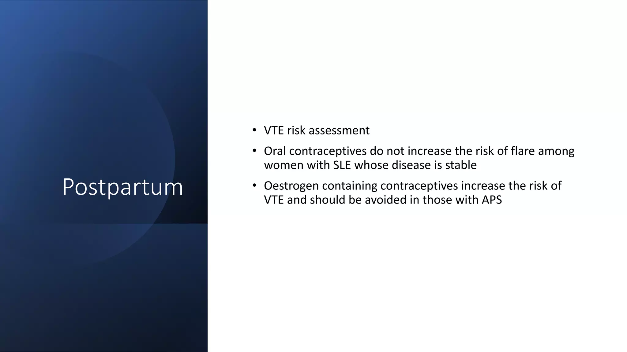 Obstetric management of SLE and APLS | PPTX