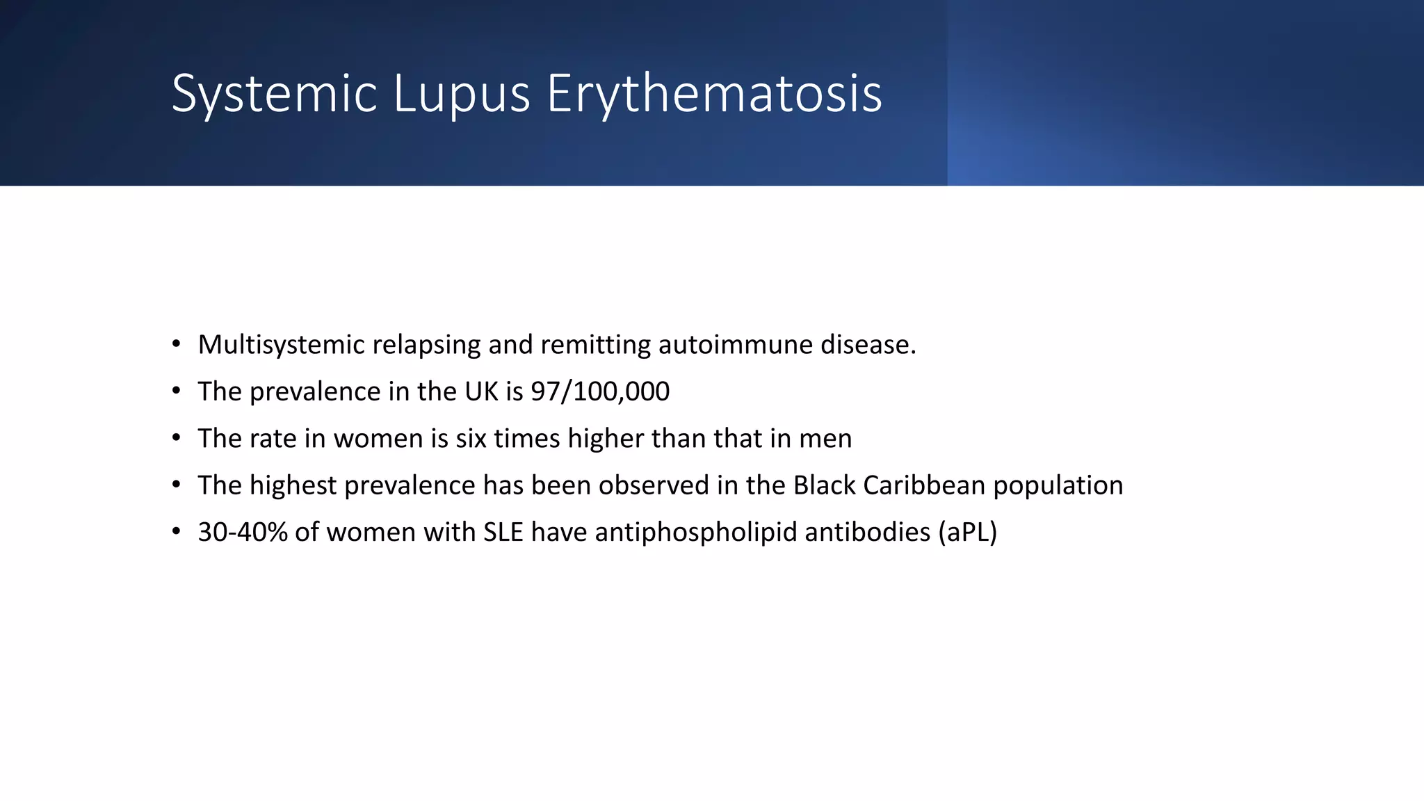 Obstetric management of SLE and APLS | PPT