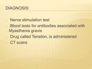 Autoimmune disorder myasthenia gravis | PPTX