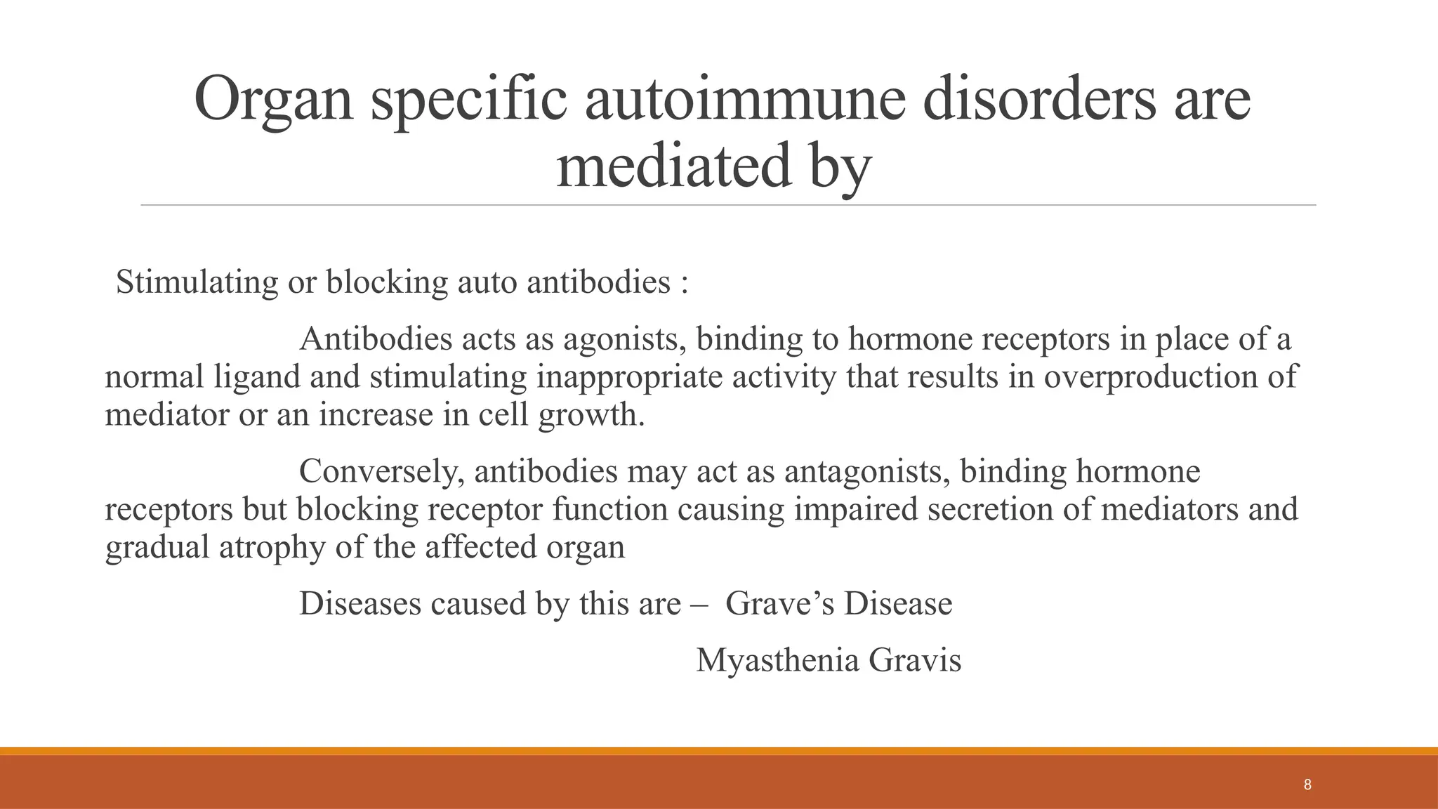 autoimmune disorders , causes and diagnosis and treatment | PPTX