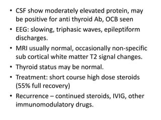 Autoimmune encephalitides | PPTX | Brain and Nervous System Disorders ...