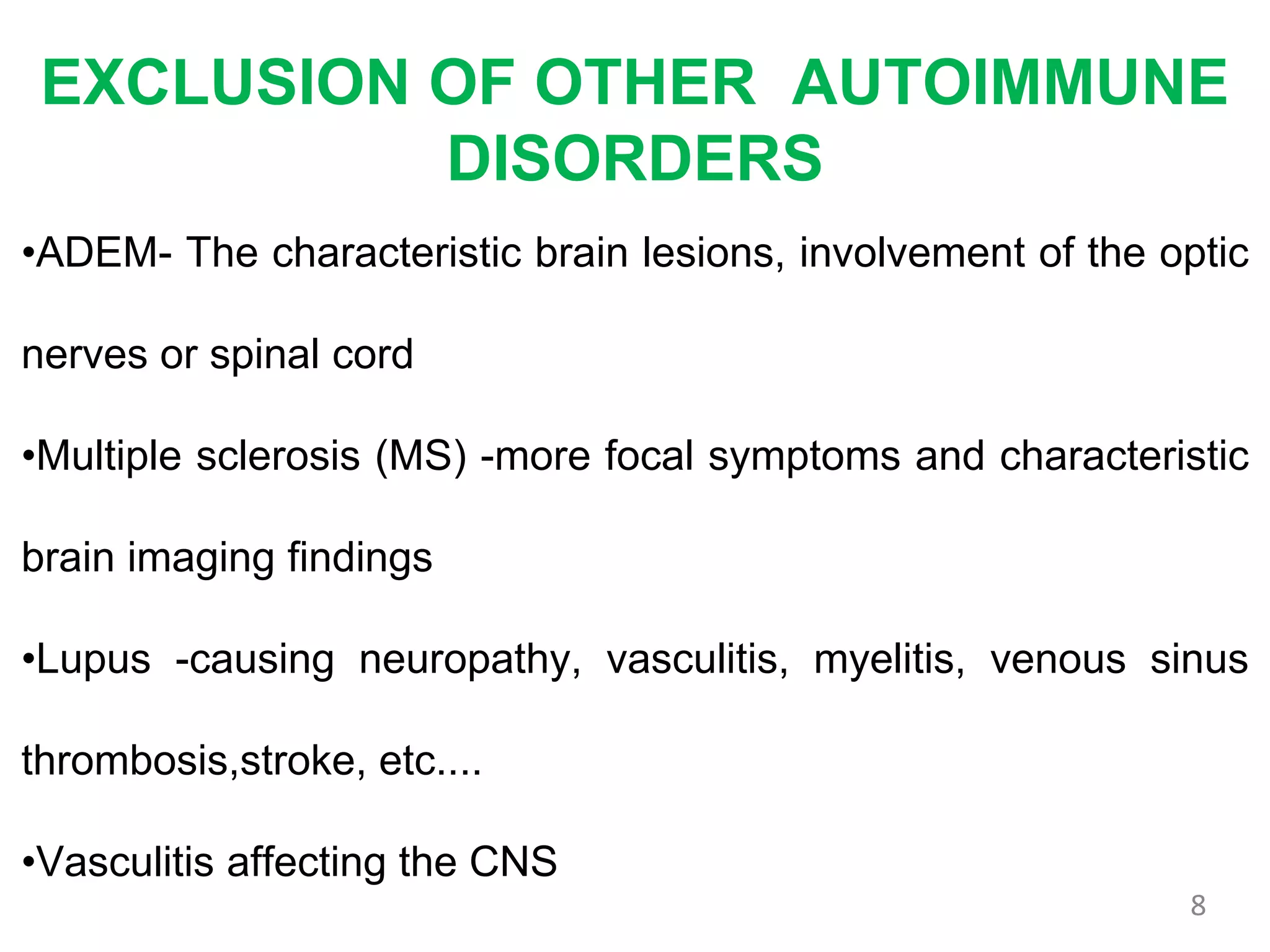 Autoimmune encephalitis | PPTX