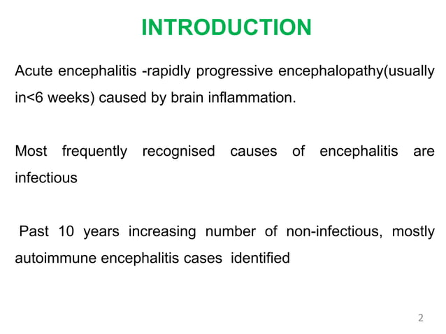 Autoimmune encephalitis | PPTX | Brain and Nervous System Disorders | Diseases and Conditions