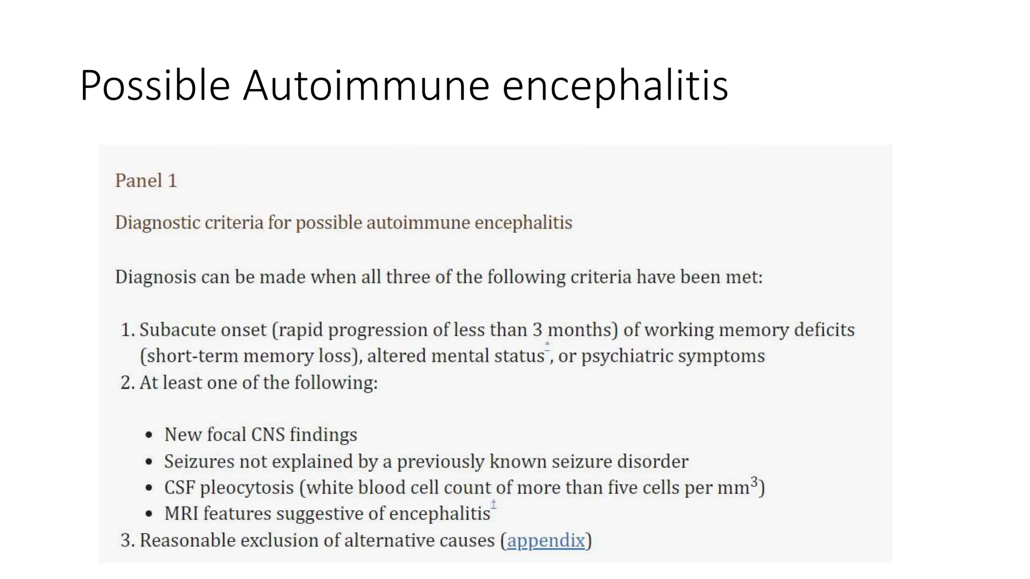 autoimmune encephalitis types, clinical features.pptx