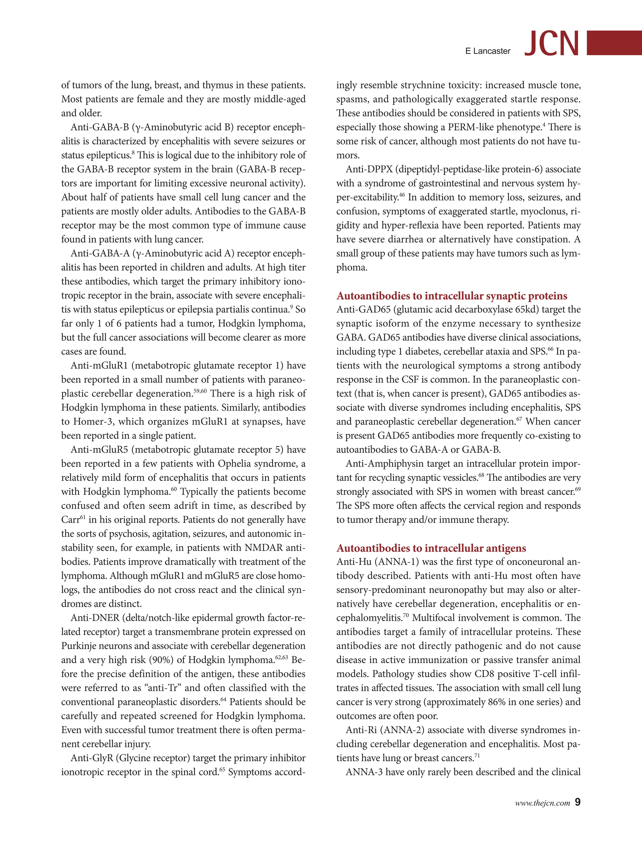 Autoimmune Encephalitis.pdf (Chẩn đoán và điều trị Viêm não tự miễn) | PDF