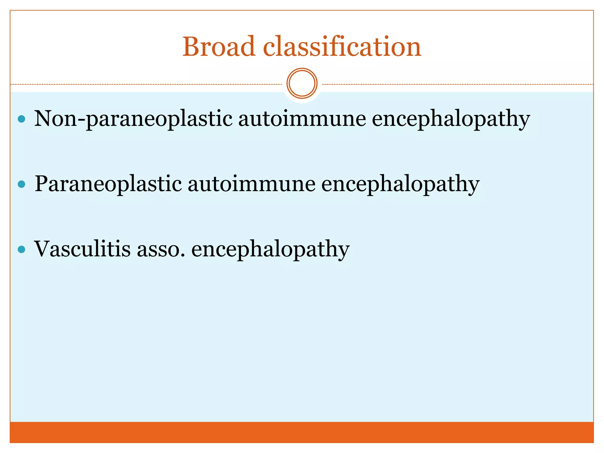 Autoimmune encephalitis ppt | PPTX