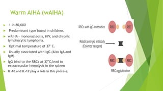 Autoimmune hemolytic anemia (aiha) | PPTX