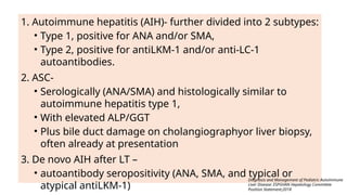Autoimmune Hepatitis- diagnosis and management | PPTX