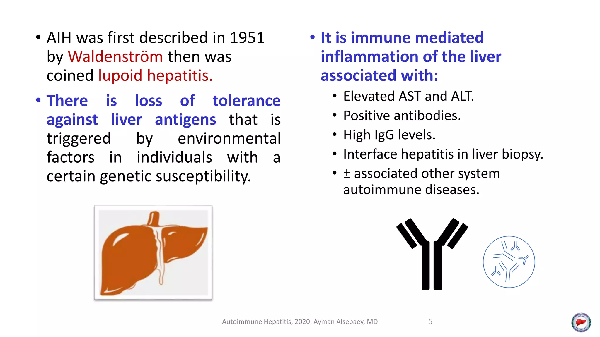 Autoimmune Hepatitis Part I | PPTX