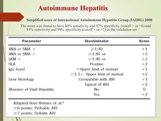 Autoimmune liver disease laboratory diagnosis | PPT
