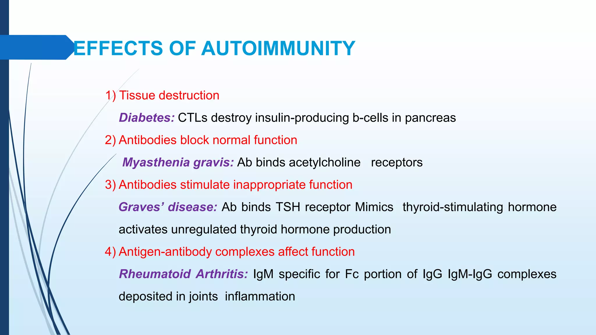 Autoimmunity | PPTX