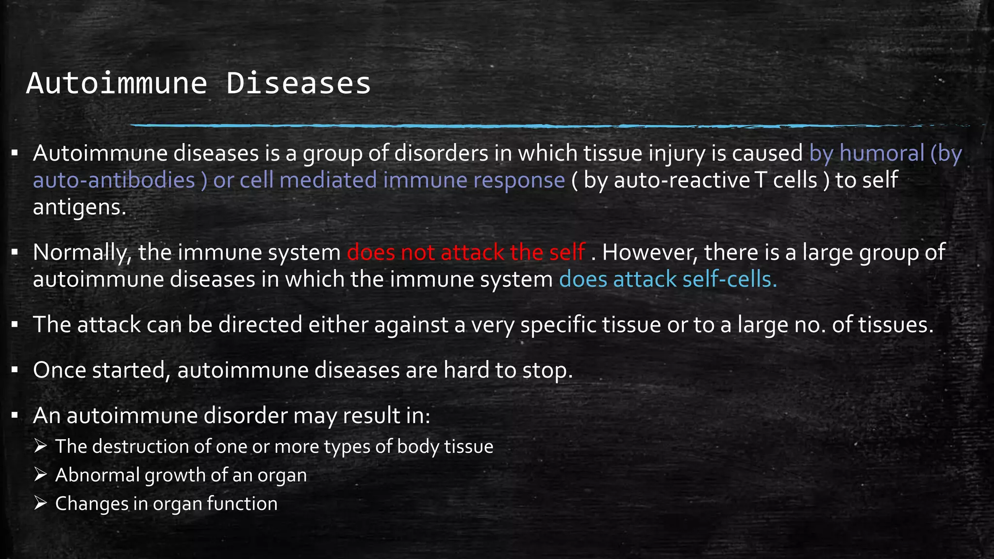Autoimmunity | PPTX