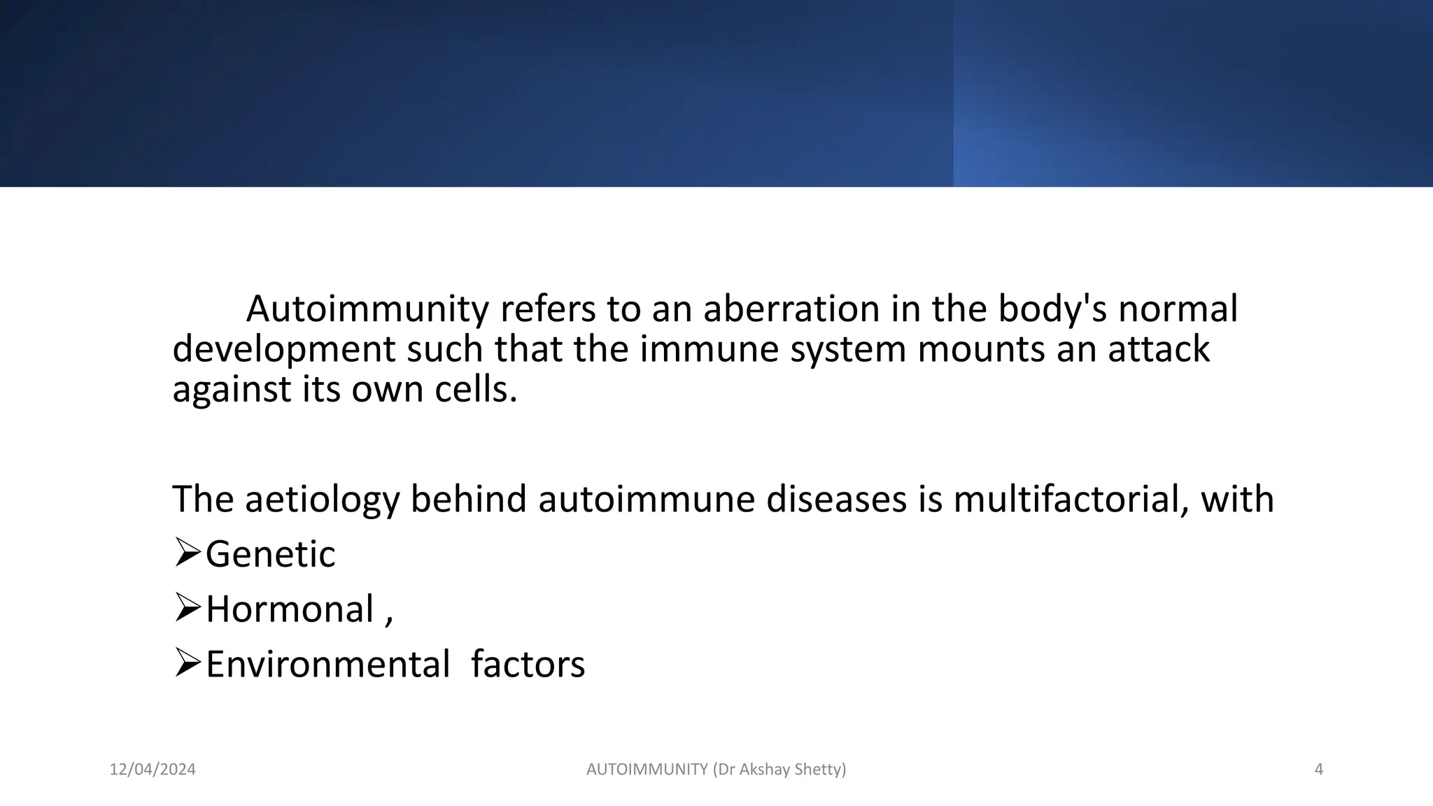 Autoimmunity its Mechanism and Mechanism with suitable examples .pptx