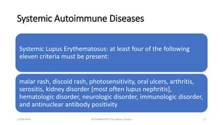 Autoimmunity its Mechanism and Mechanism with suitable examples .pptx