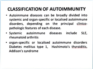 Autoimmunity.ppt from the college of arts | PPT