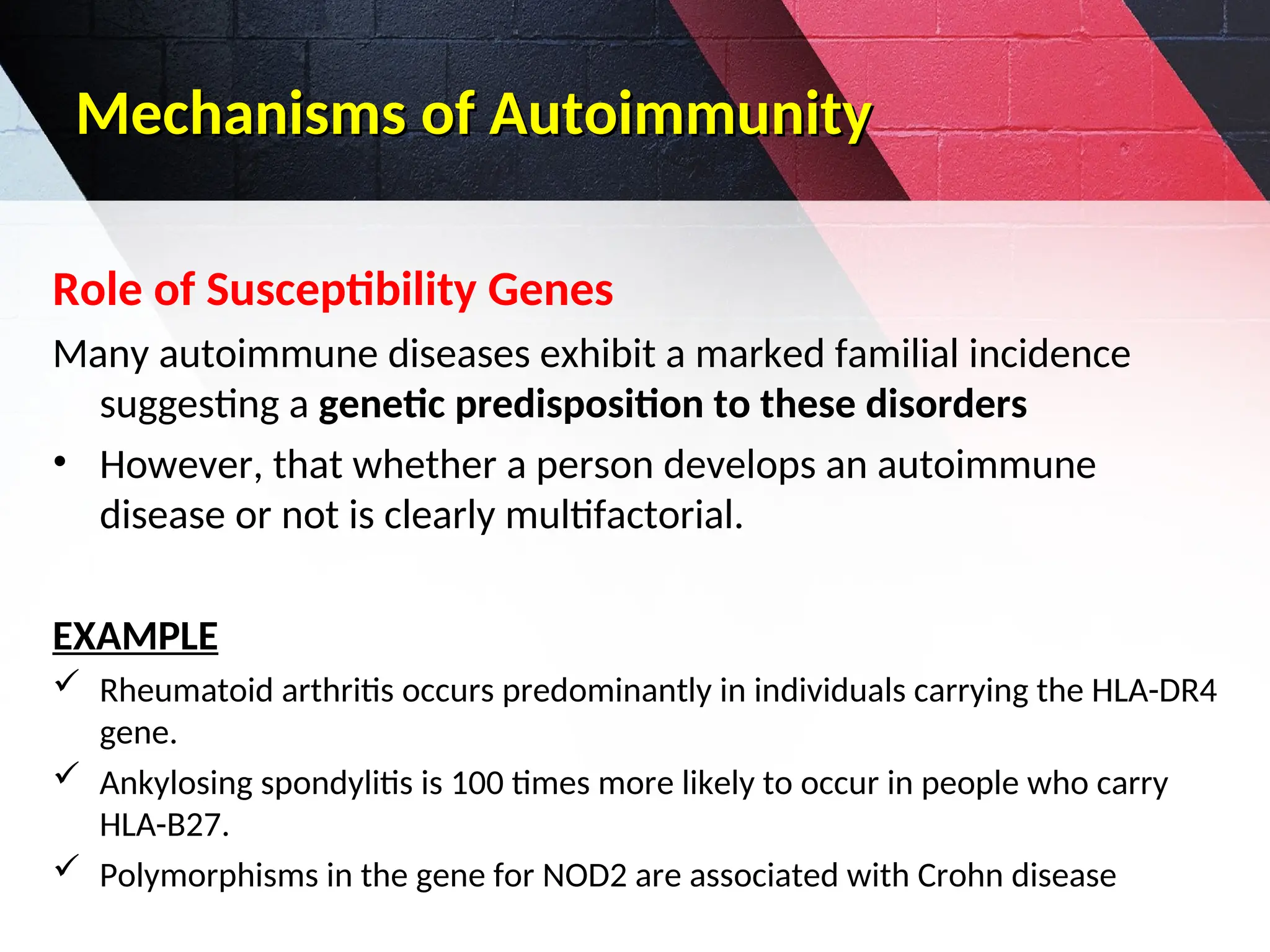 Pathology lecture Autoimmunity diseases.ppt
