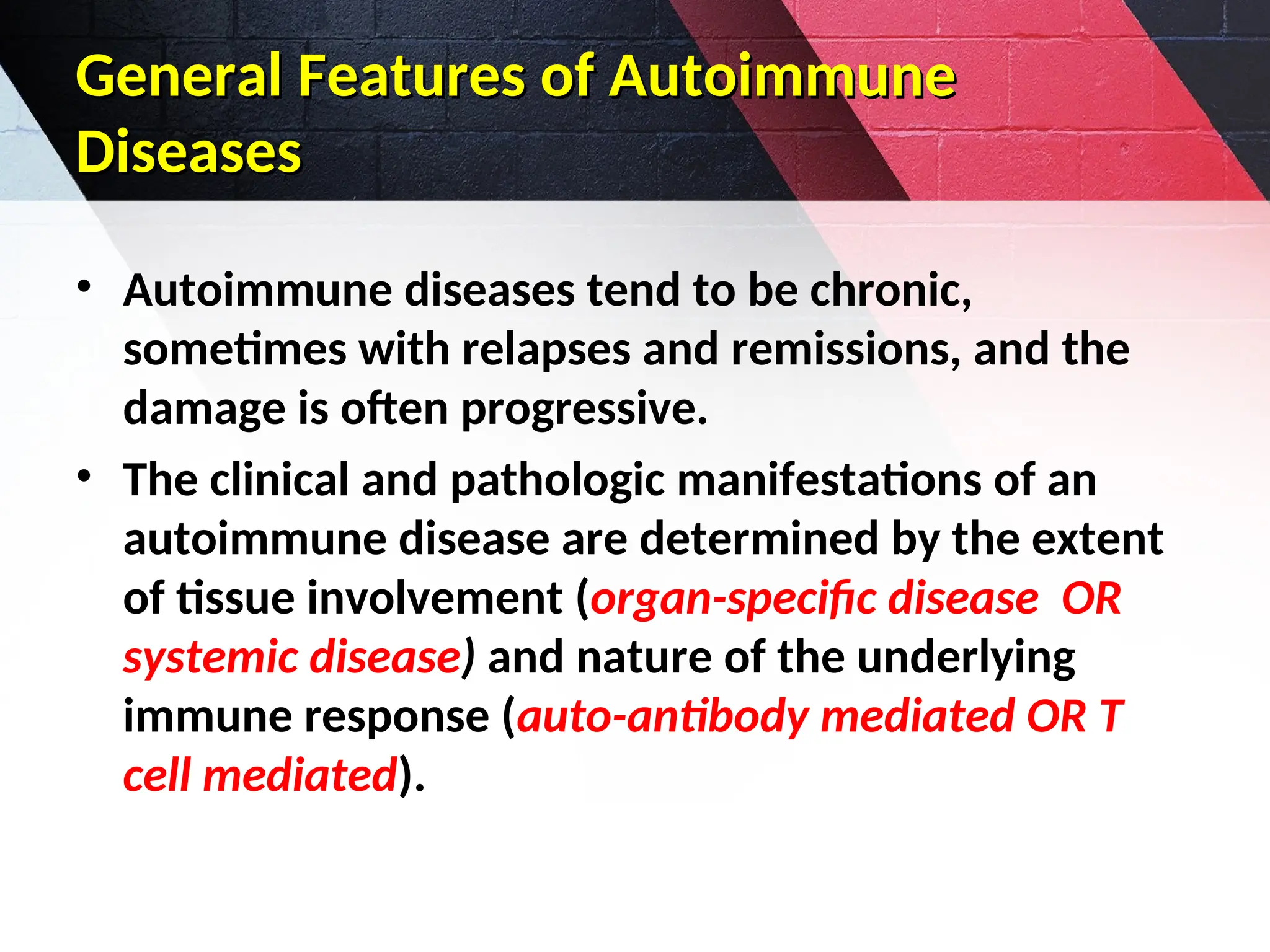 Pathology lecture Autoimmunity diseases.ppt