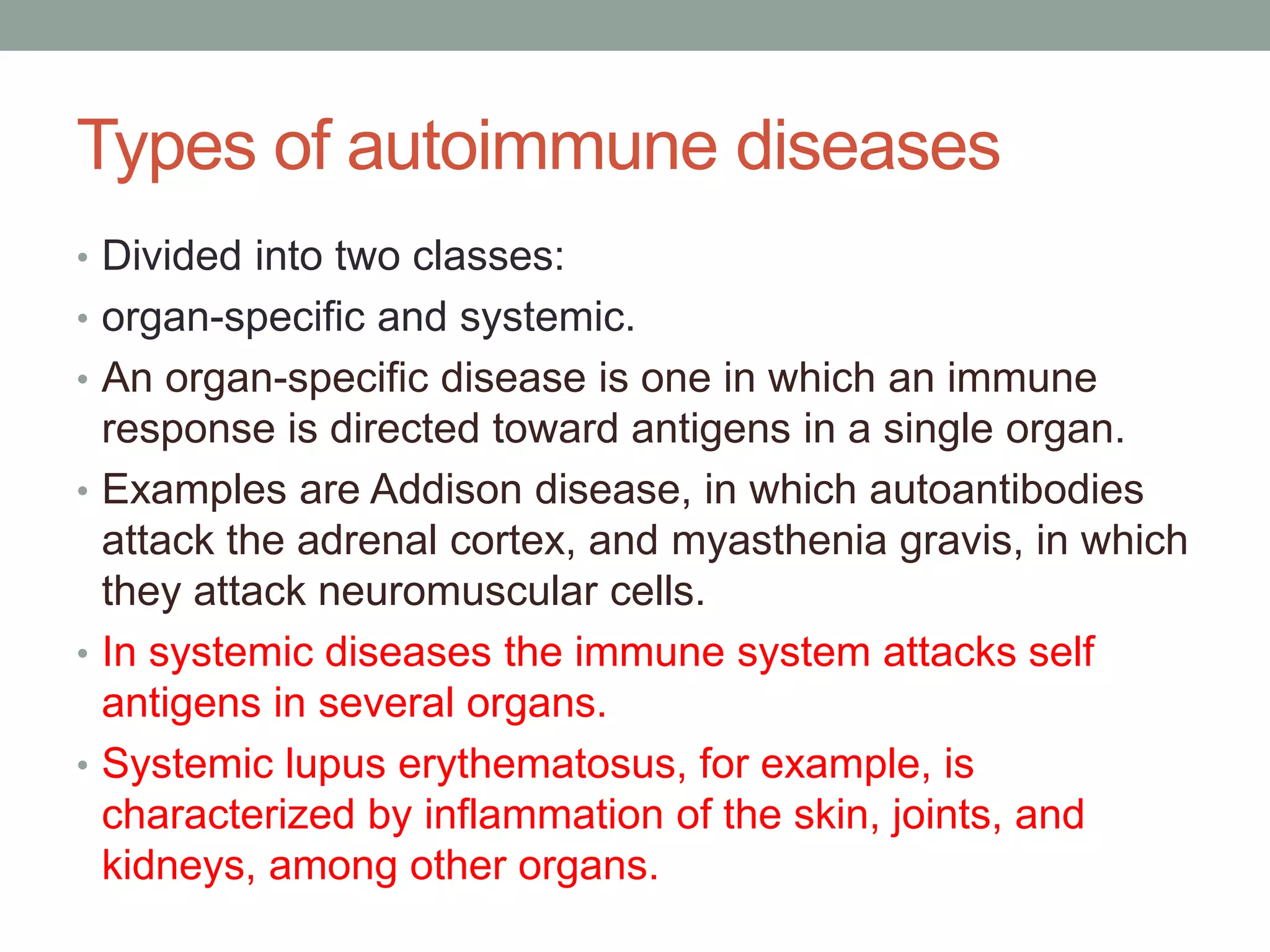 Autoimmunity | PDF