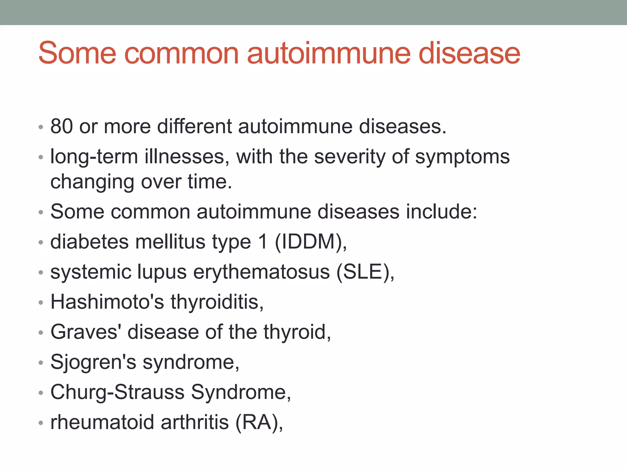 Autoimmunity | PDF