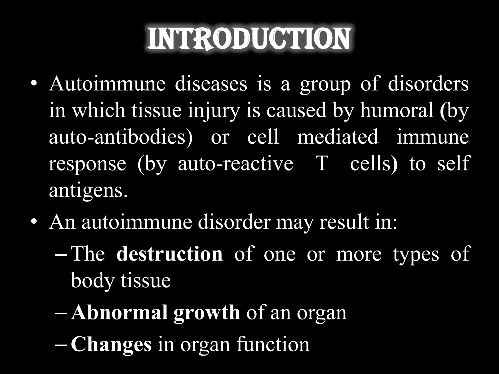 Autoimmunity | PPTX