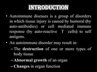 Autoimmunity | PPTX