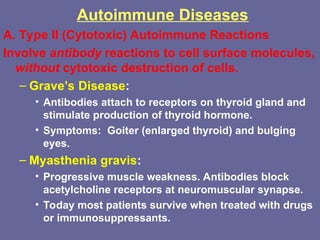 mecanismos de autoinmunidad para sesión de inmunología | PPT