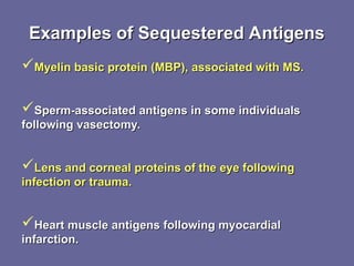 mecanismos de autoinmunidad para sesión de inmunología | PPT