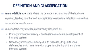 Auto immunity and immunodeficiencies | PPTX