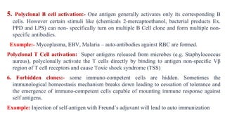 Auto immunity and immunodeficiencies | PPTX