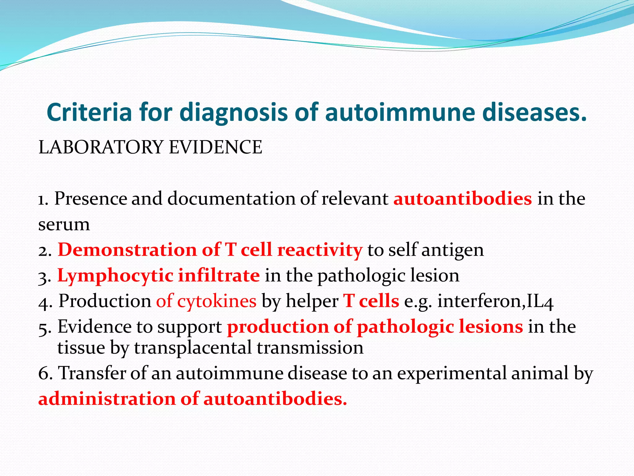 Autoimmunity | PPTX