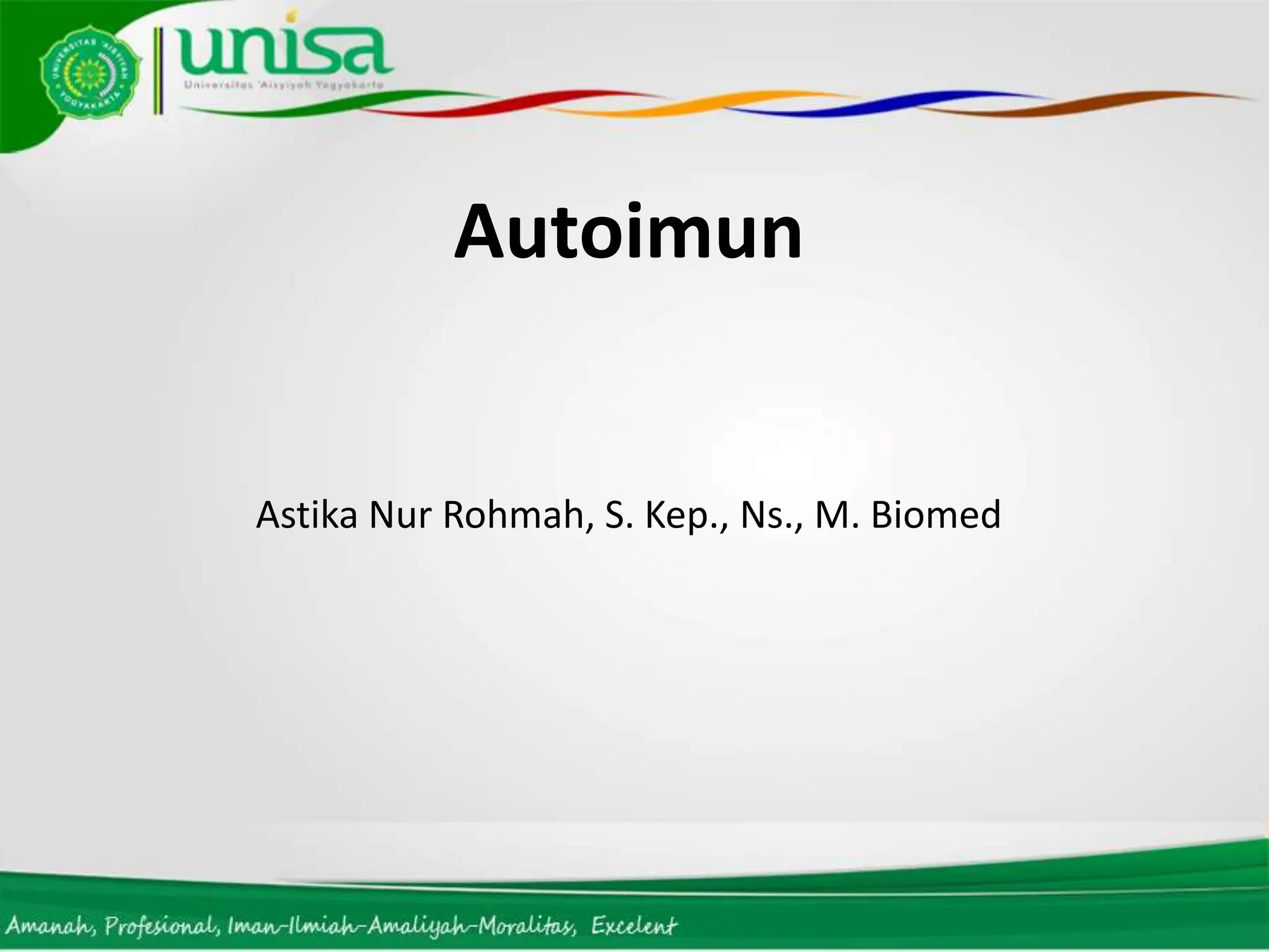 Jenis-jenis autoimun yang perlu diketahui | PPT