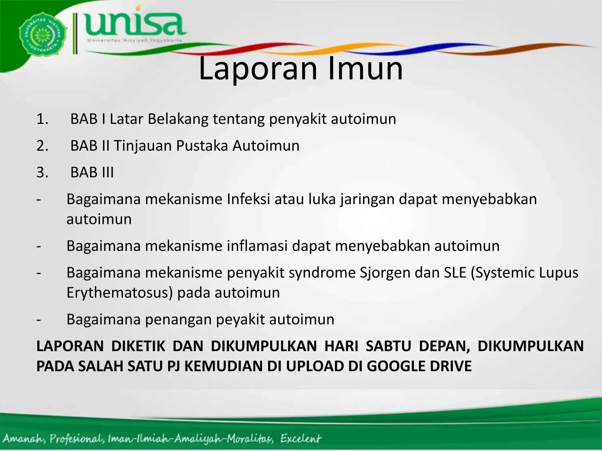 Jenis-jenis autoimun yang perlu diketahui | PPT