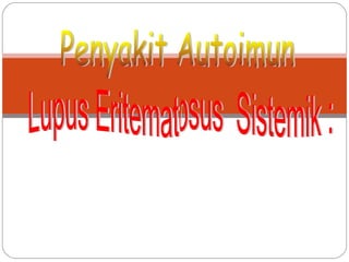 Autoimunitas power point | PPT